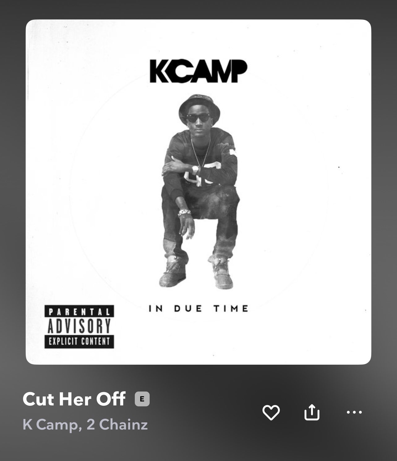 Cut Her Off K Camp Album Cover