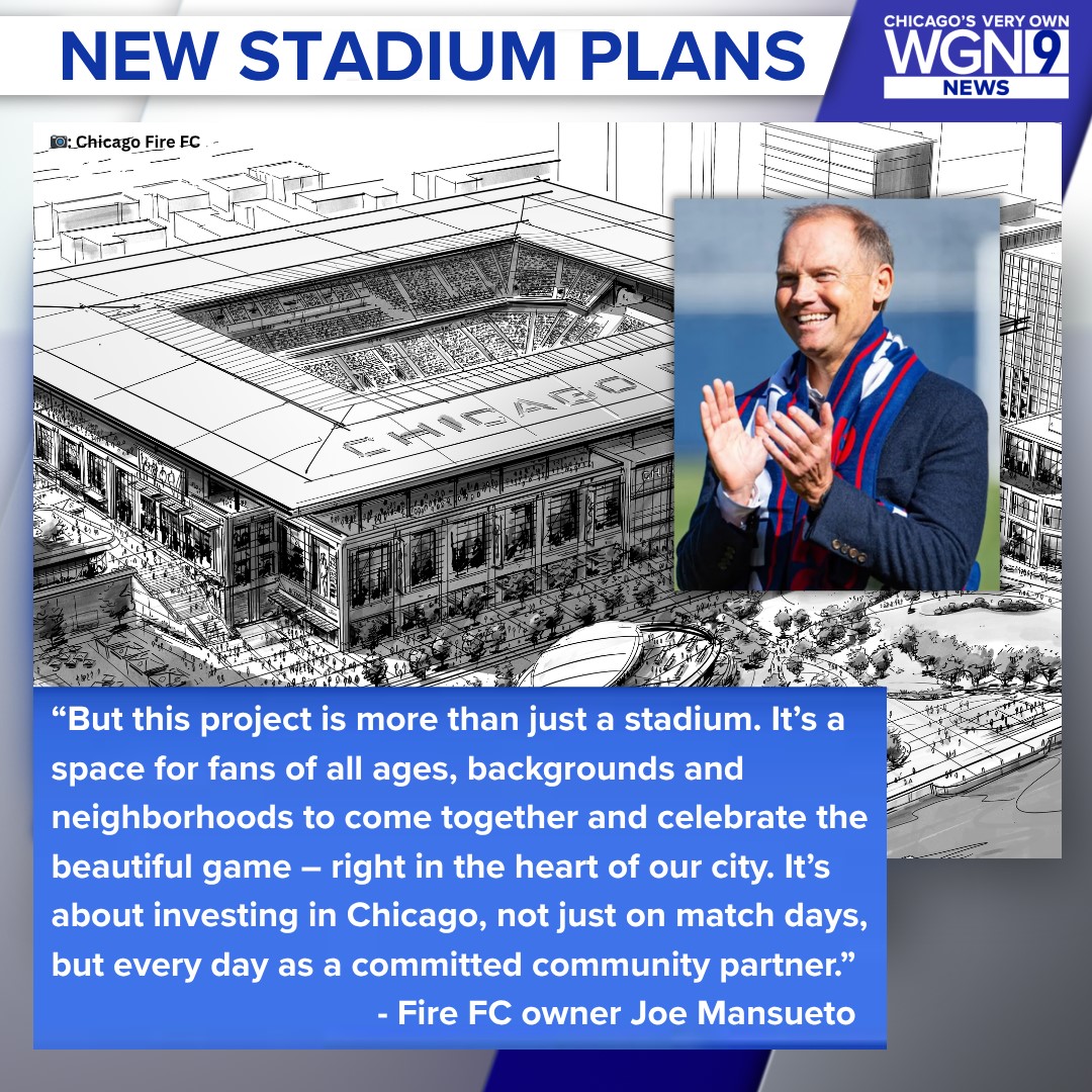 Chicago Fire FC to Build 22,000-Seat, $650 Million Stadium at The 78 ...