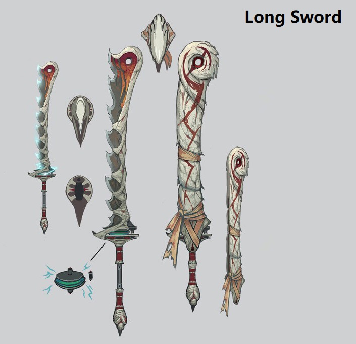 Fantasy Monster Weapons Sword Monster Hunter Outlanders Looks Like The