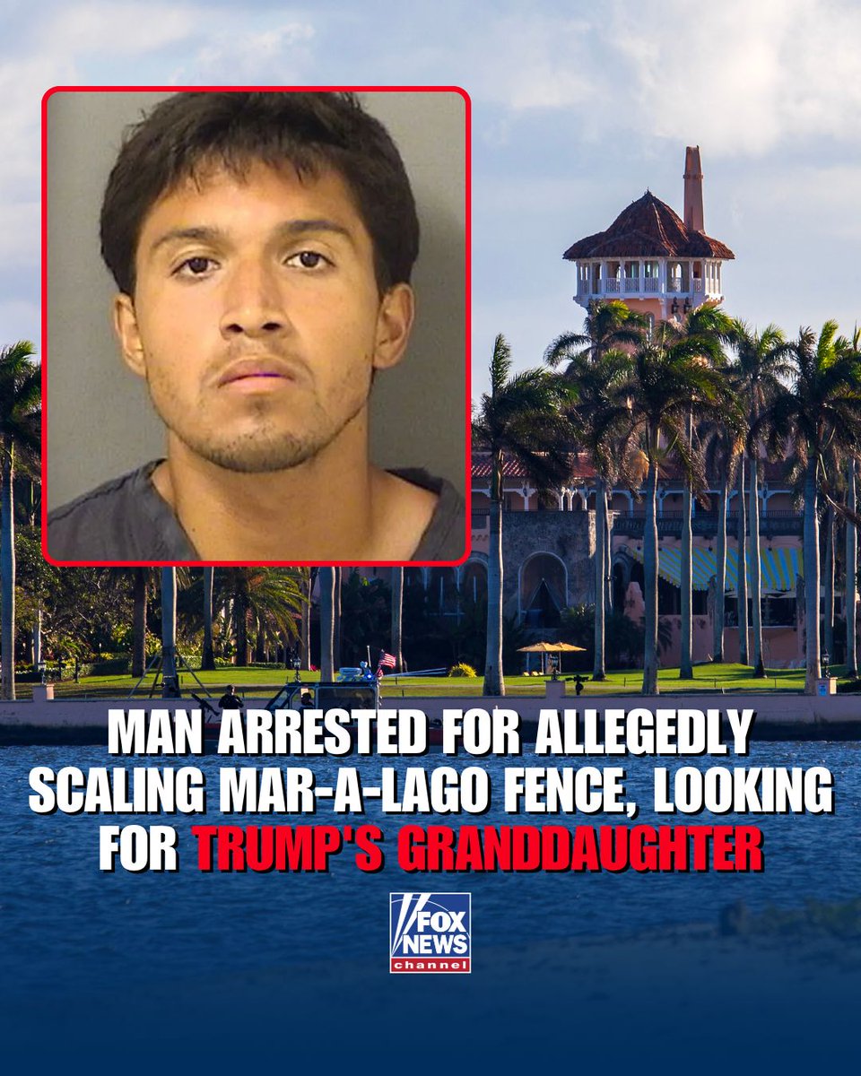 Anthony Thomas Reyes Arrested for Second Attempt to Enter Trump's Mar-a-Lago to Marry Kai Trump ...