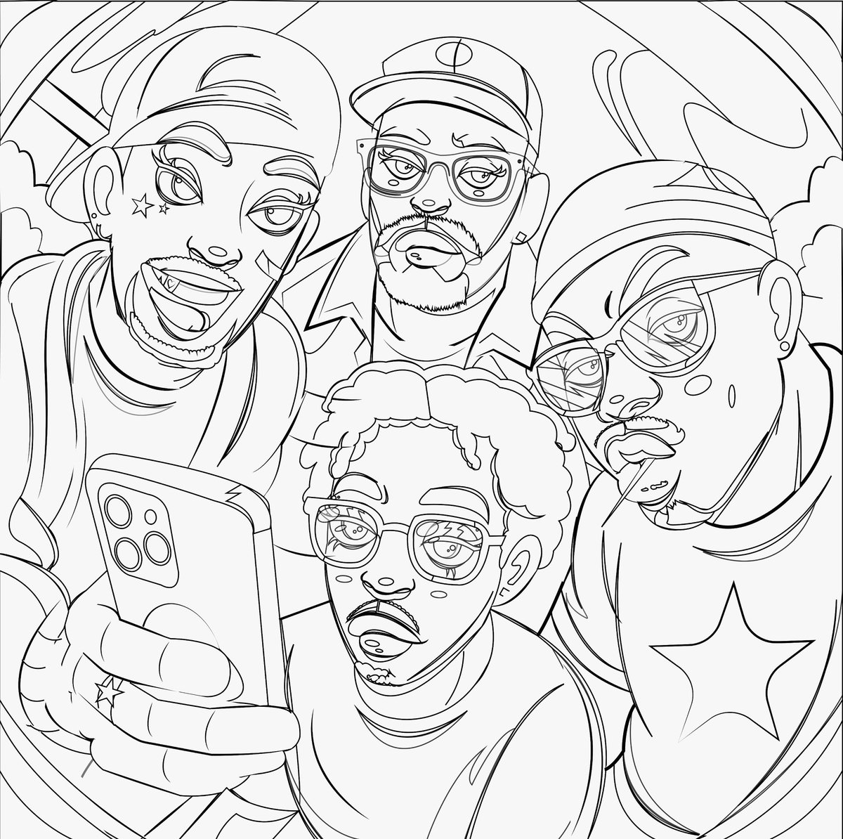 「I'll give you 4 of my favorite black animators : Carl Jones」Thaddeus C.の漫画