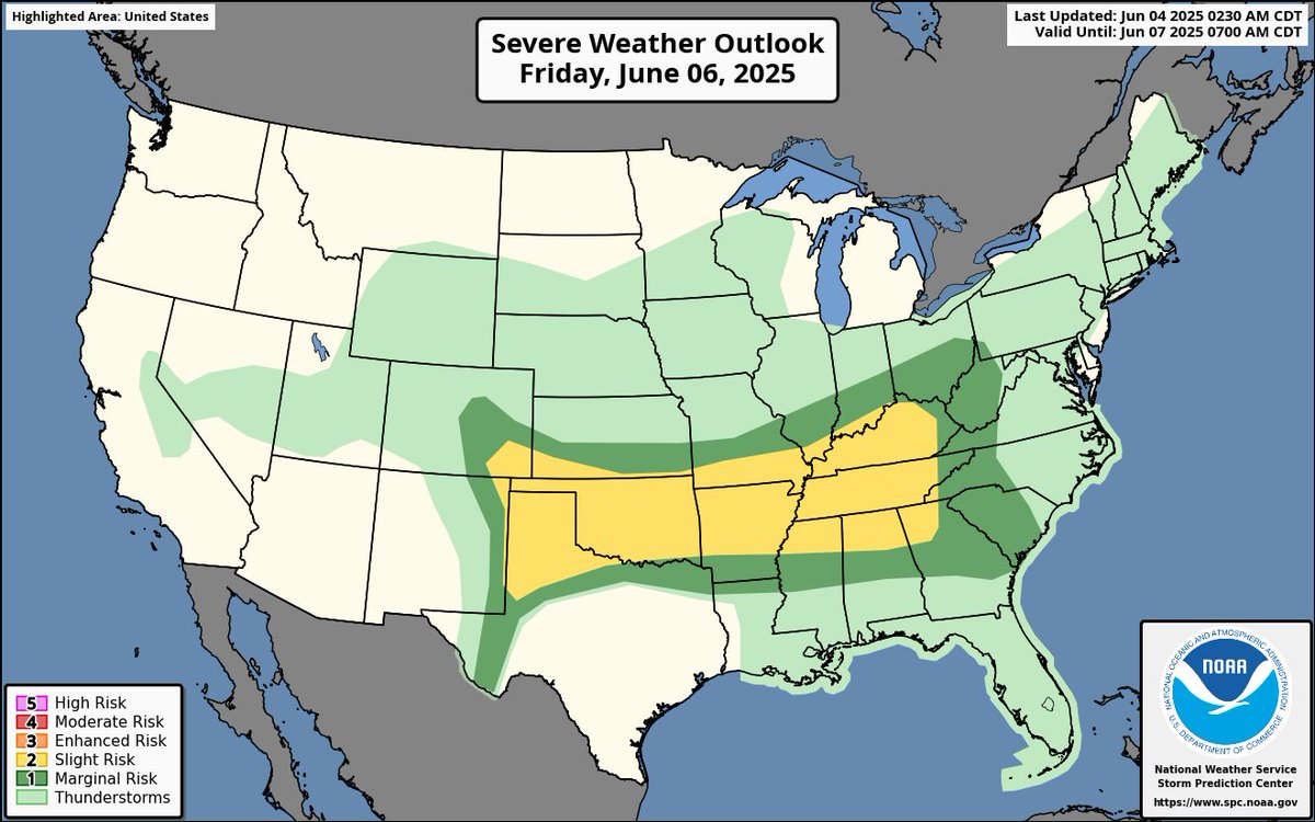 Severe Storms With Damaging Winds, Hail, and Tornadoes Expected Across ...