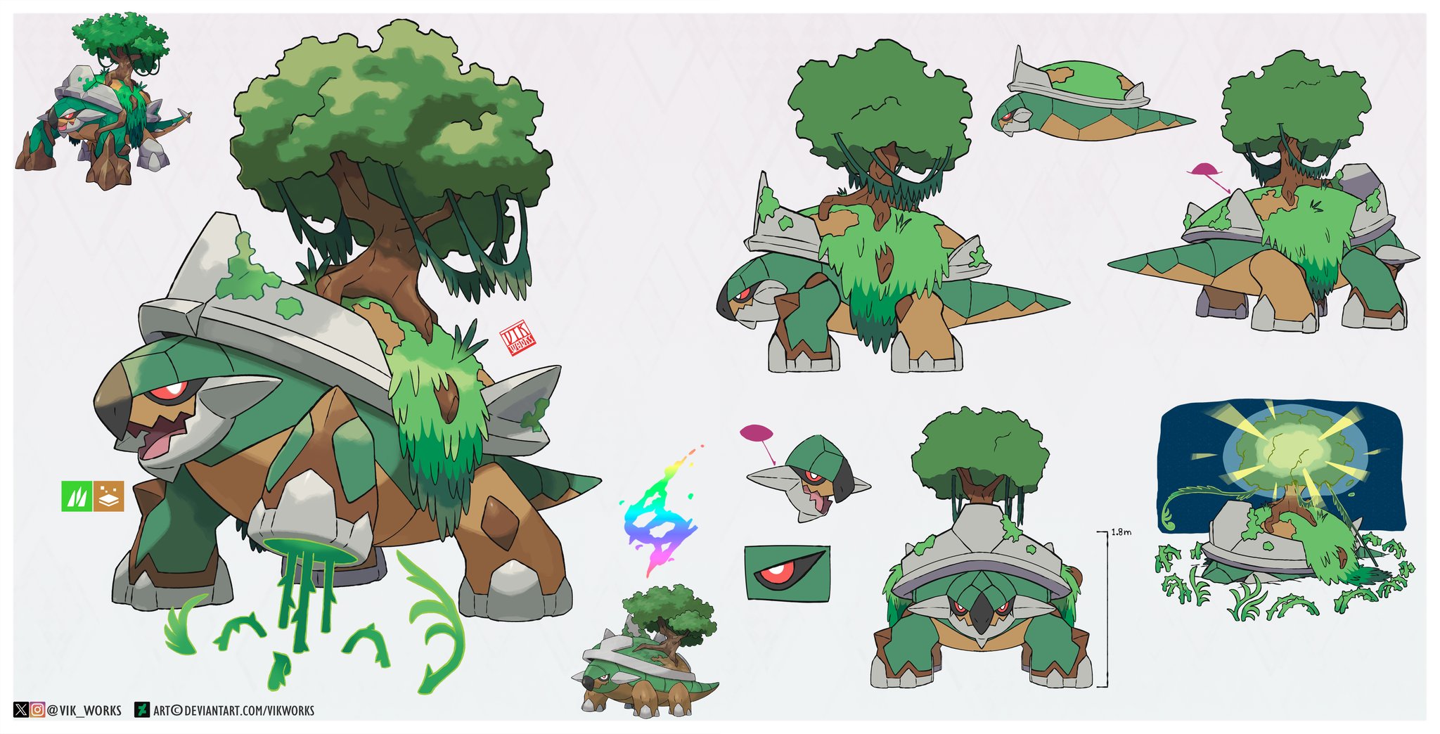 Pokemon Torterra Evolution