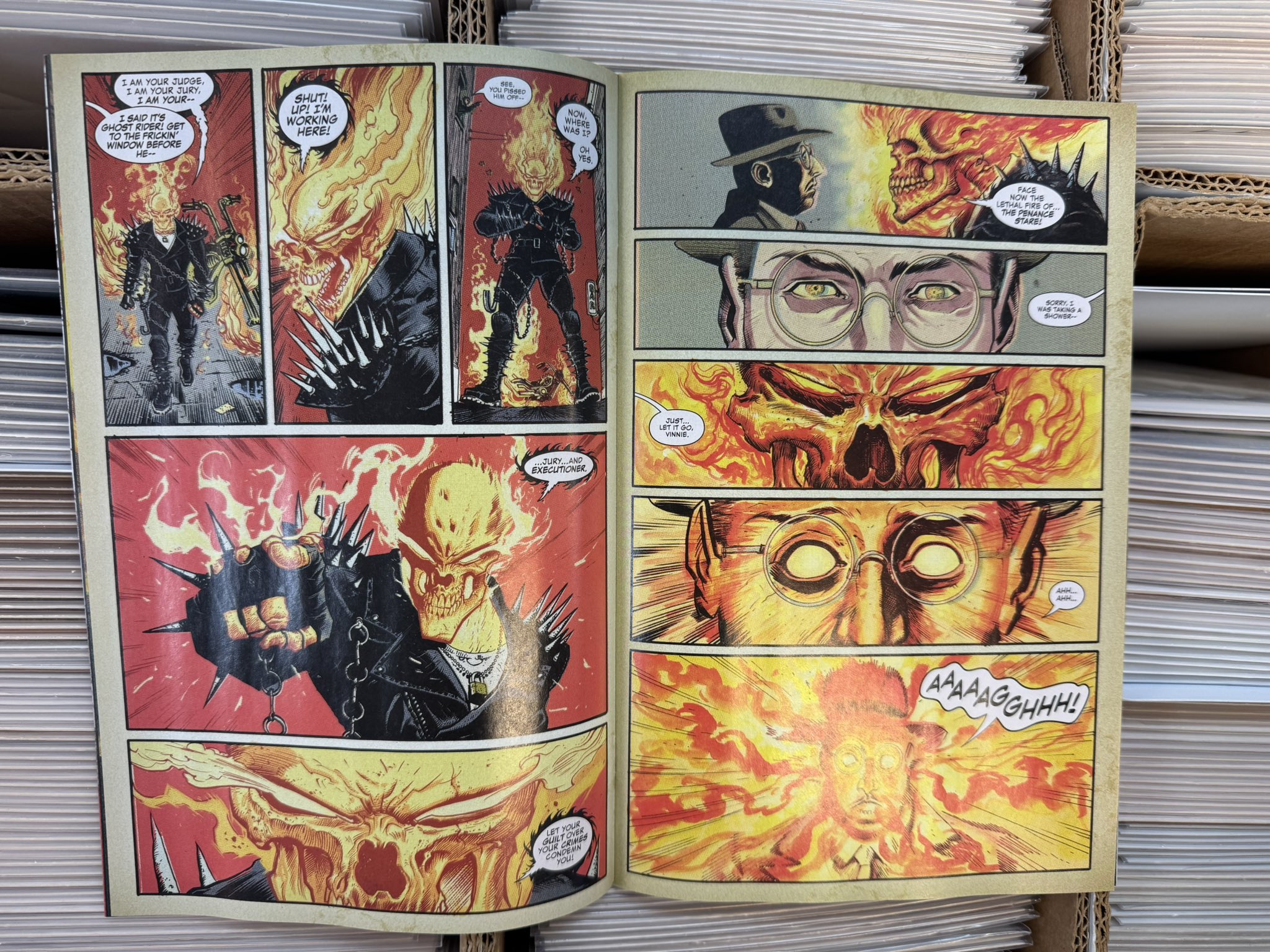 Ghost Rider Penance Stare Galactus Slightly Misplaced Comic Book