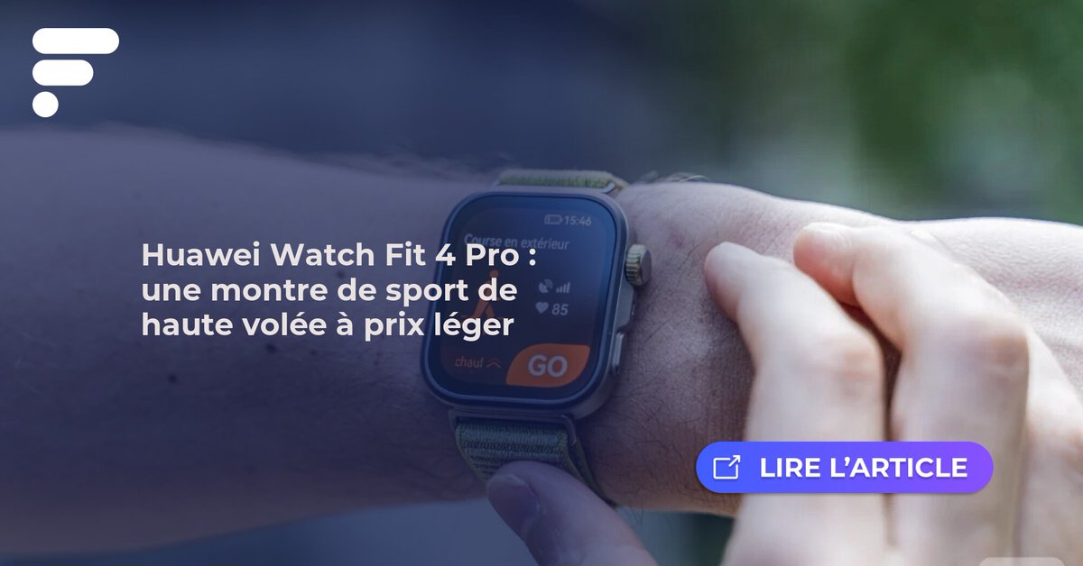 Huawei Watch Fit 4 Pro Sports Smartwatch With 10-Day Battery, ECG ...