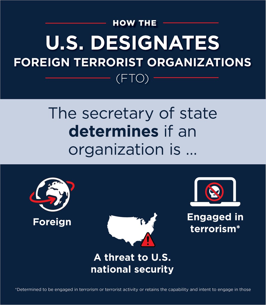 U.S. Secretary of State Designates Drug Cartels as National Security ...