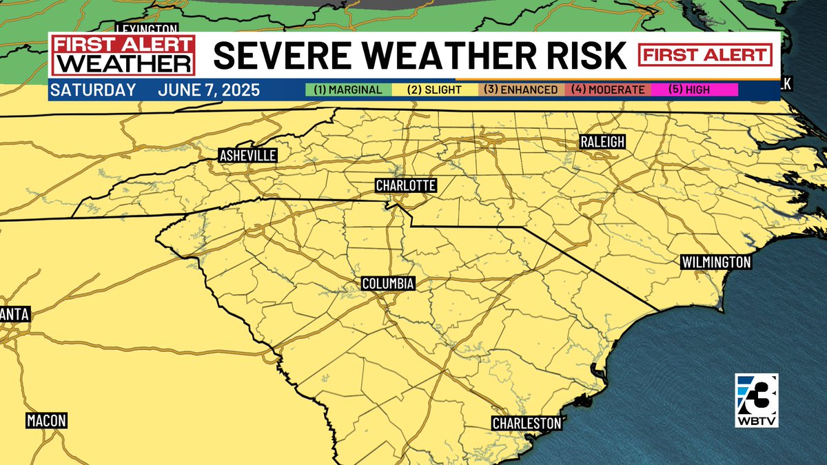 First Alert for Charlotte Area With Feels-Like Temps in Mid-90s ...