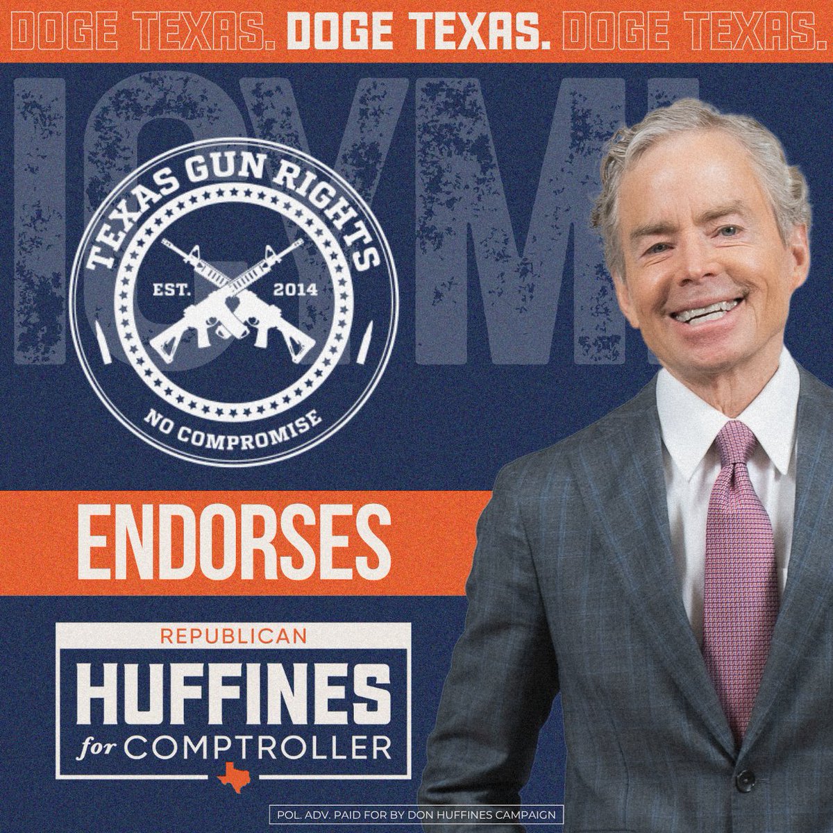 Don Huffines for Texas Comptroller