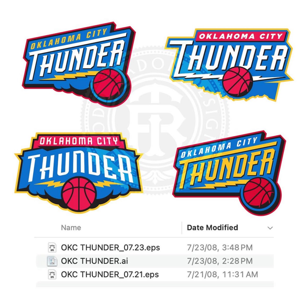 OKC Donner Logo Vektor