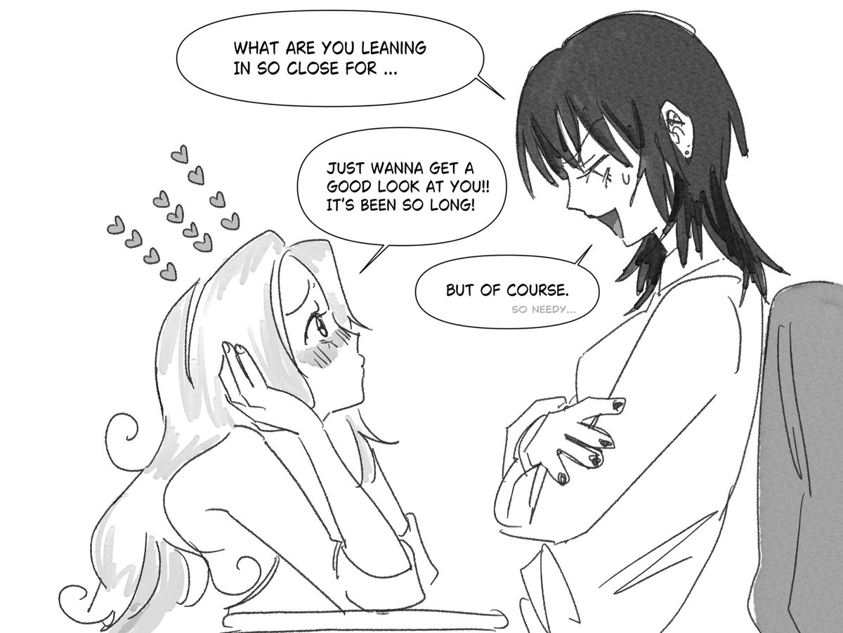 「Timeskip nanahachi cannot hurt you, I promise 」NANAの漫画