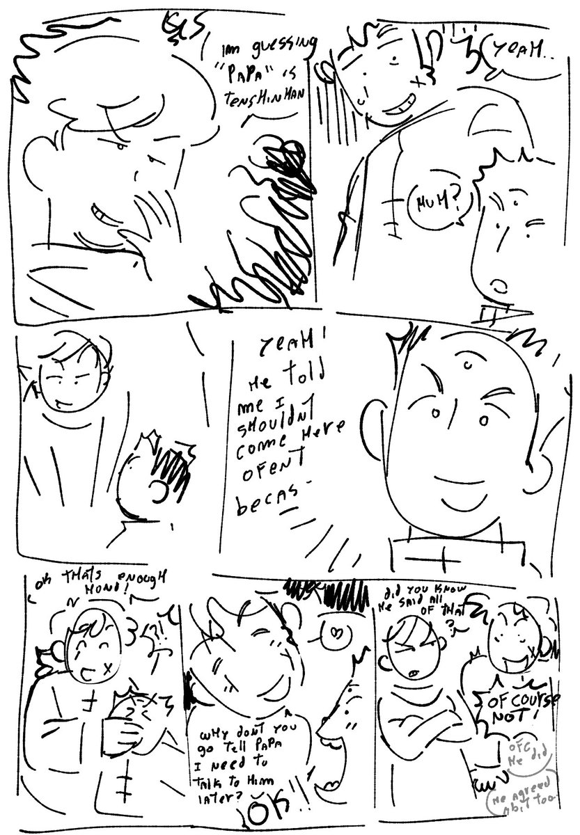 「He was so excited but then he just stood there 😭 」null 🇨🇱🍉 comms closedの漫画