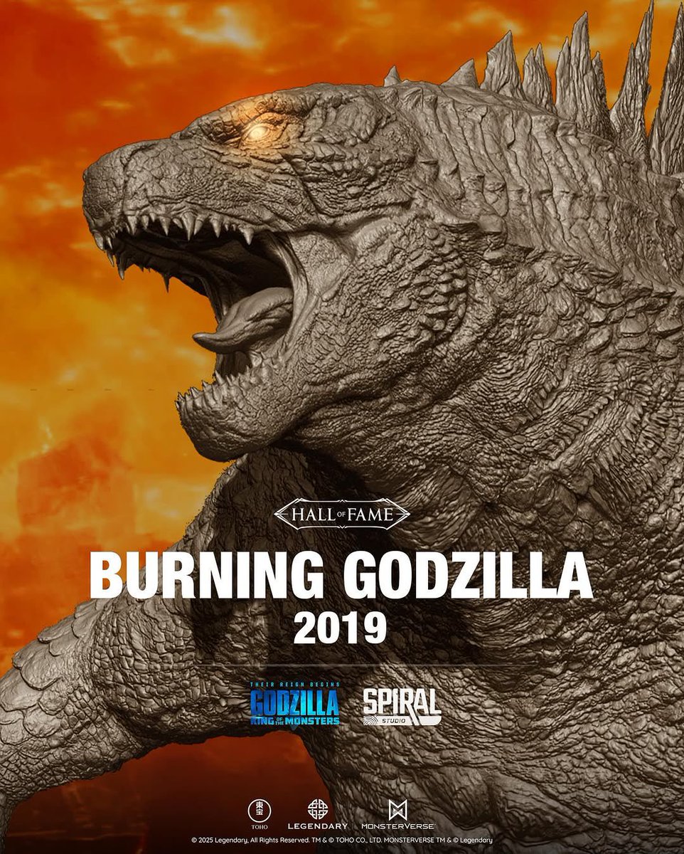 Burning Godzilla From Movie