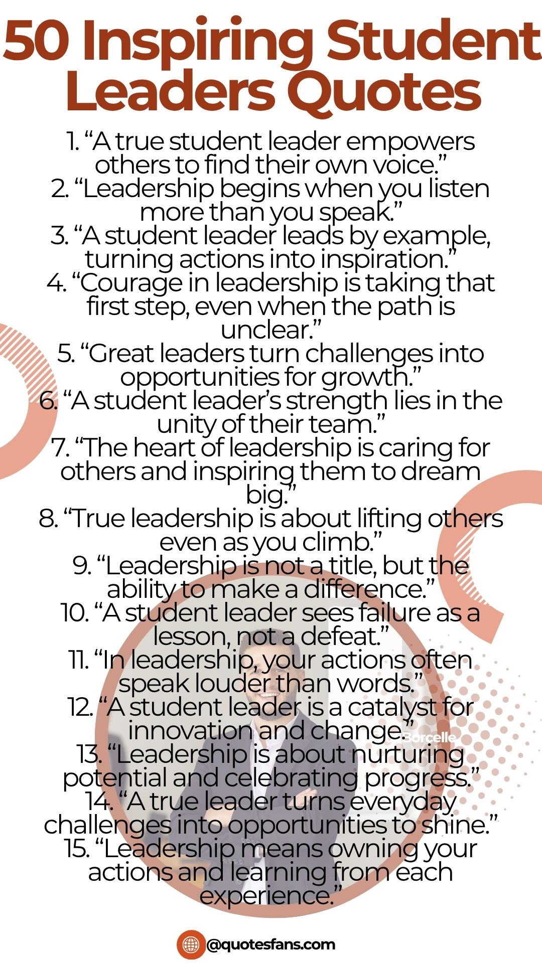 Student Leadership Quotes 30 Inspirational Quotes For Students
