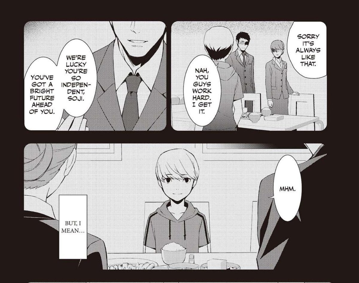 「We get a glimpse of Yu's (Souji) parents in the manga. I hop」🧉💥Roo💥 の漫画