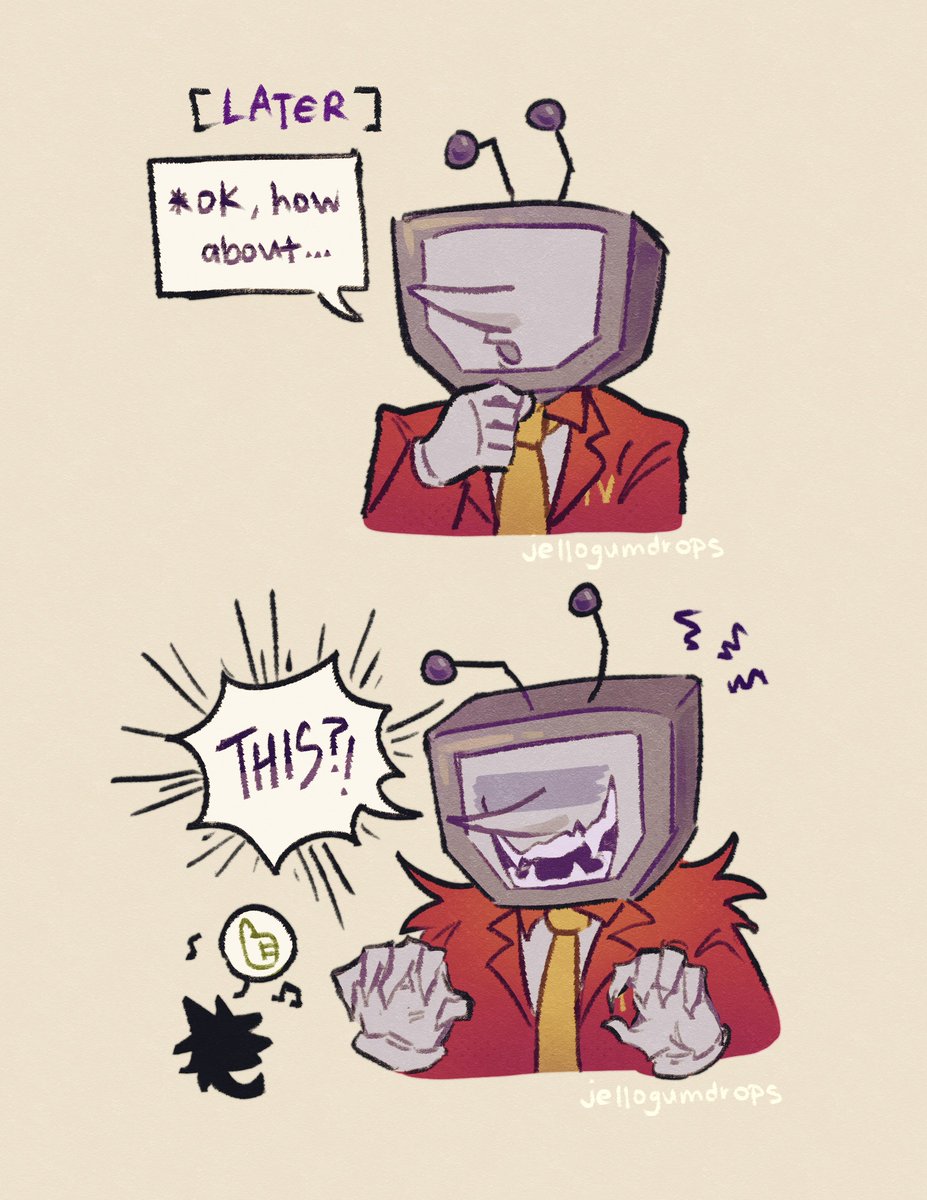 「the origin for that one tenna sprite 📺⁉️ - #deltarune #delt」jello ...