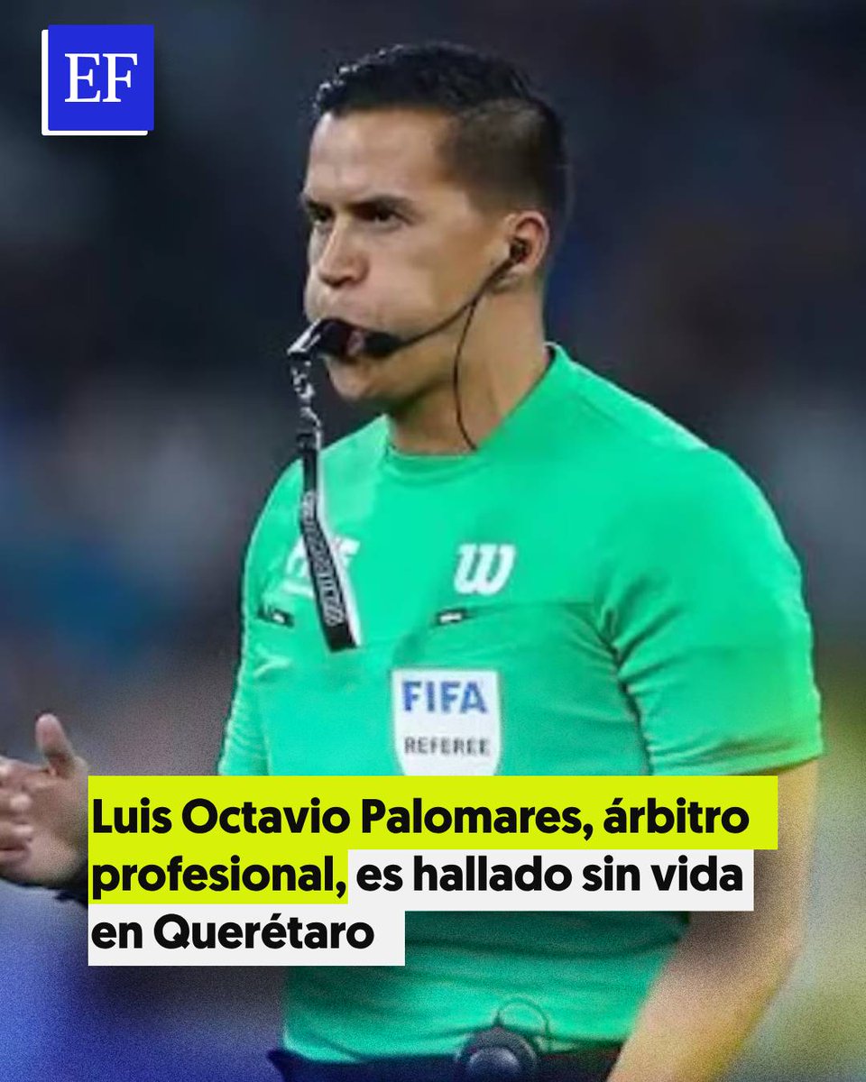 Mexican Soccer Referee Luis Octavio Palomares Found Dead in Querétaro ...