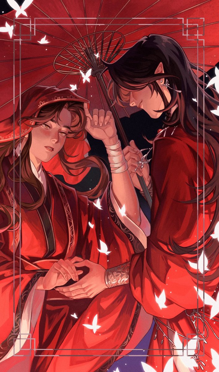 「The arc with the ghost bridegroom #tgcf 」|verbartt |COMMISSIONS OPEN|のイラスト