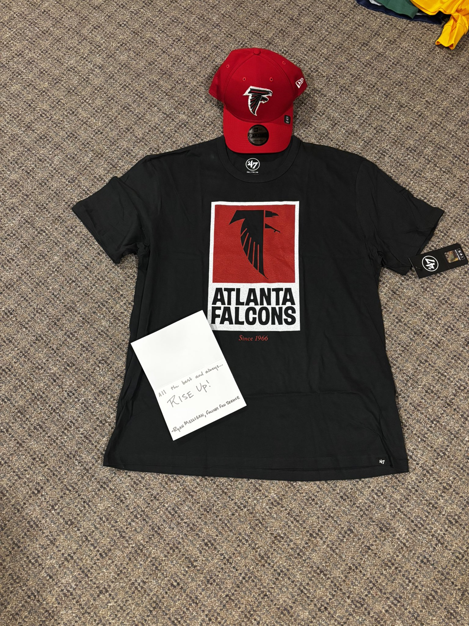 Falcons Logo Thank You Letter