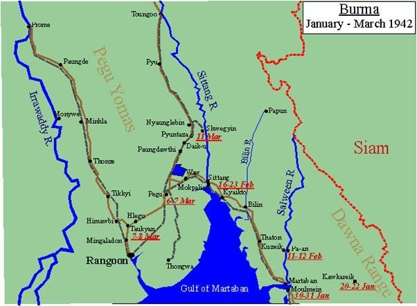 Dawna Range Map Map Of Thailand Cities And Roads GIS Geography