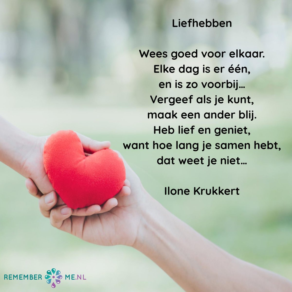 Vergeef Me Gedichten