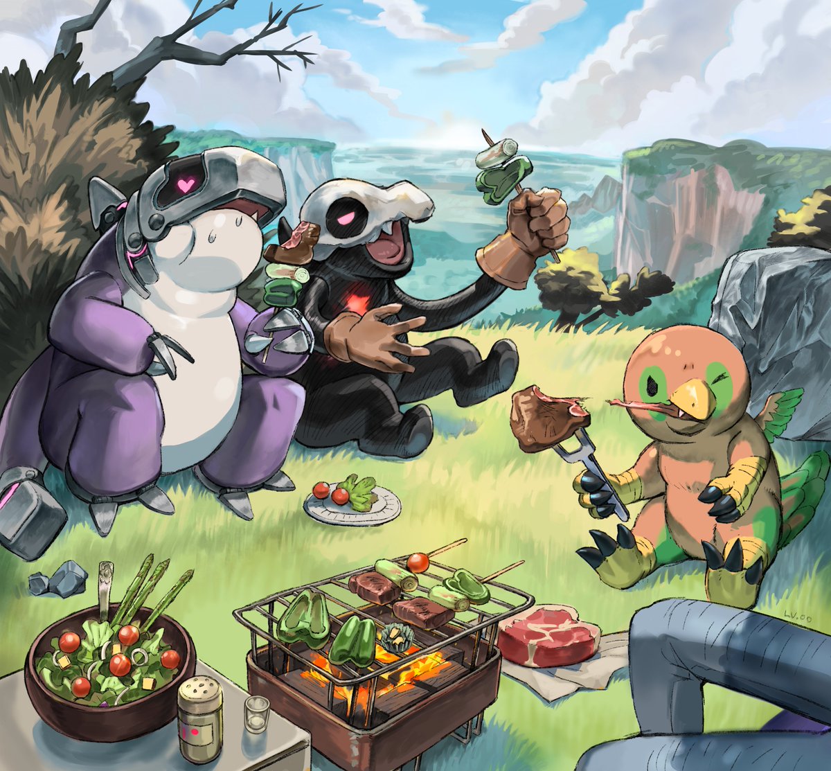 「I'm taking commission requests.I draw ba」|LV00.20(;-;)/ ver.5のイラスト