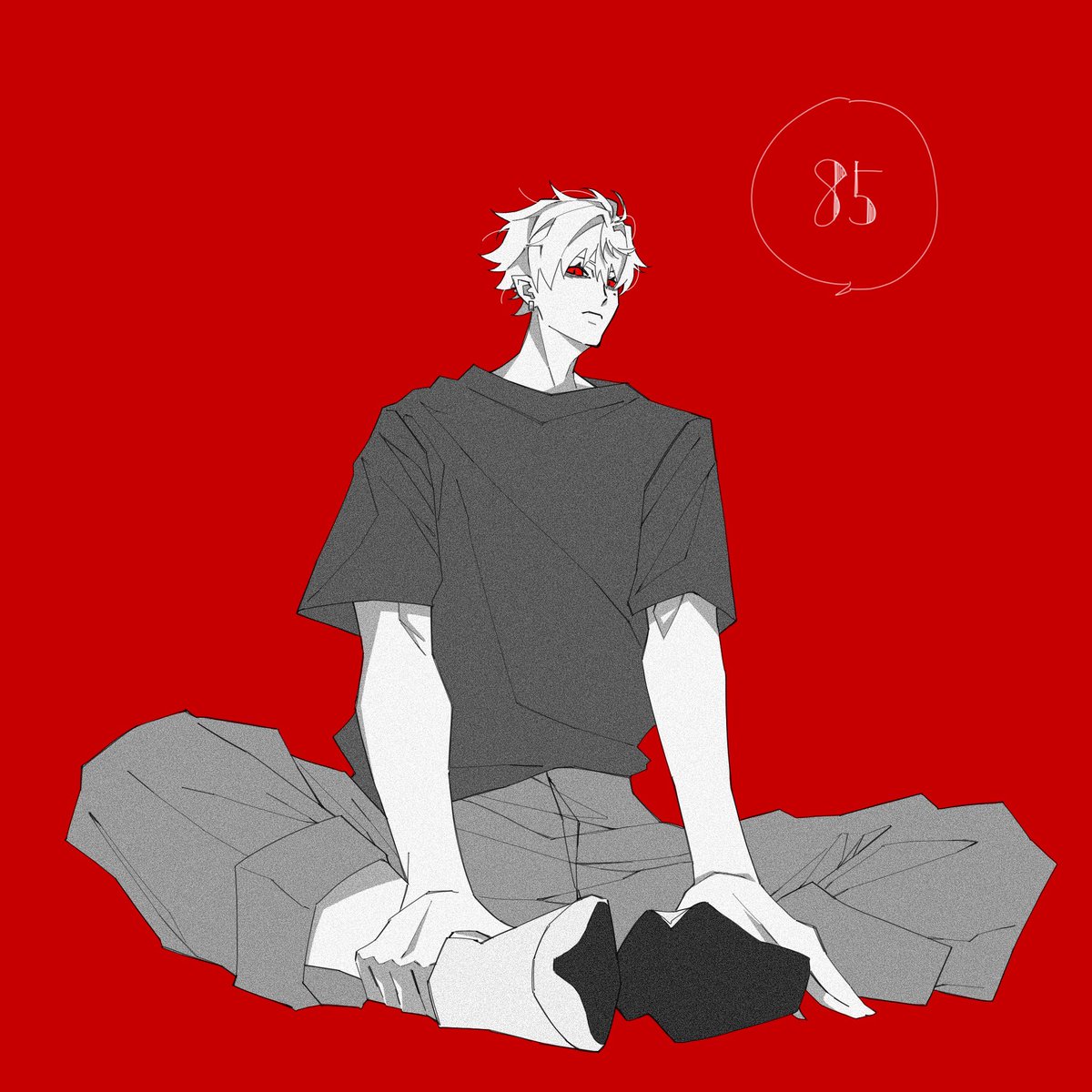 「85 #KuzuArt #100日チャレンジ」|53のイラスト