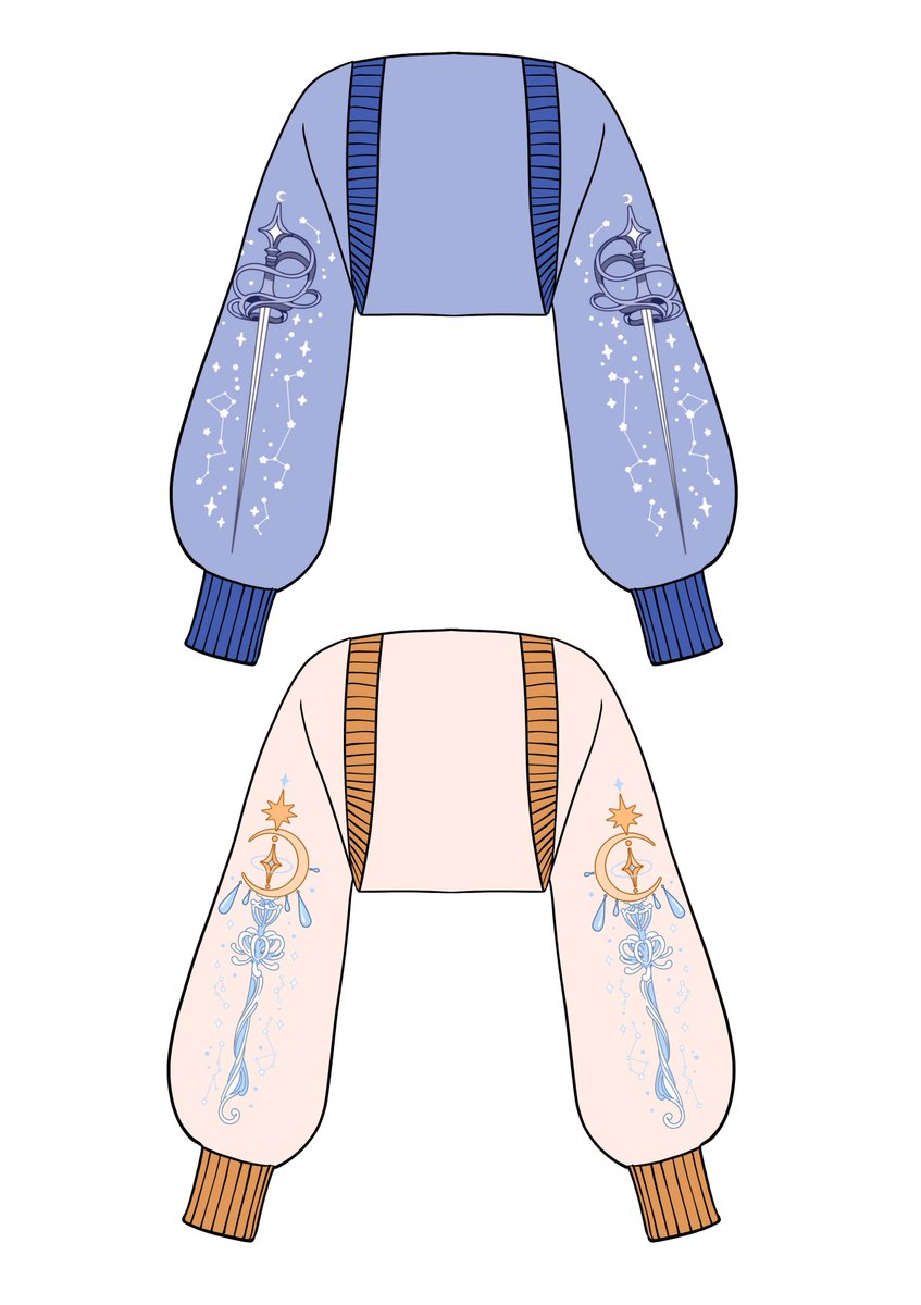 「Sword + Magic Staff bolero idea」|meyo 🌸 artcade #70のイラスト