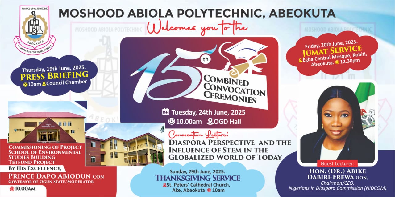 Moshood Abiola Polytechnic Logo