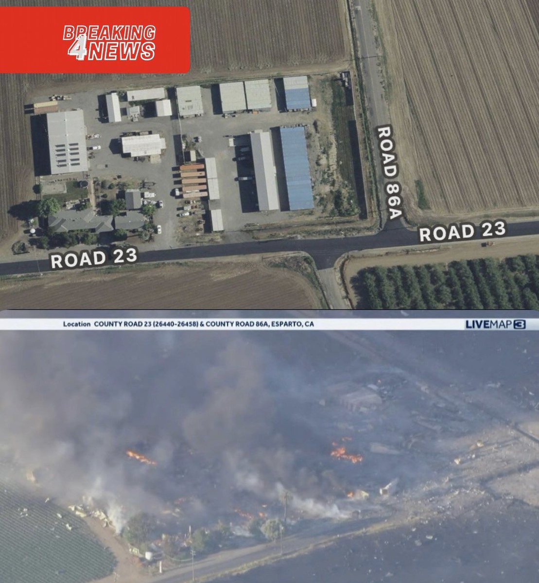 California Fireworks Plant Explosion Destroys Two Homes, Forces ...