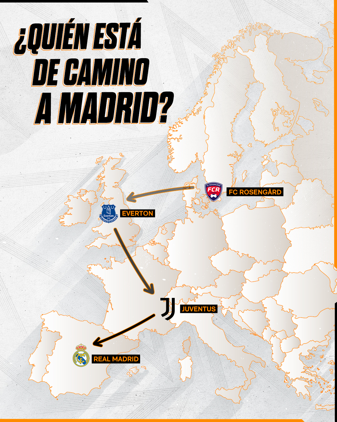 Real Madrid Map