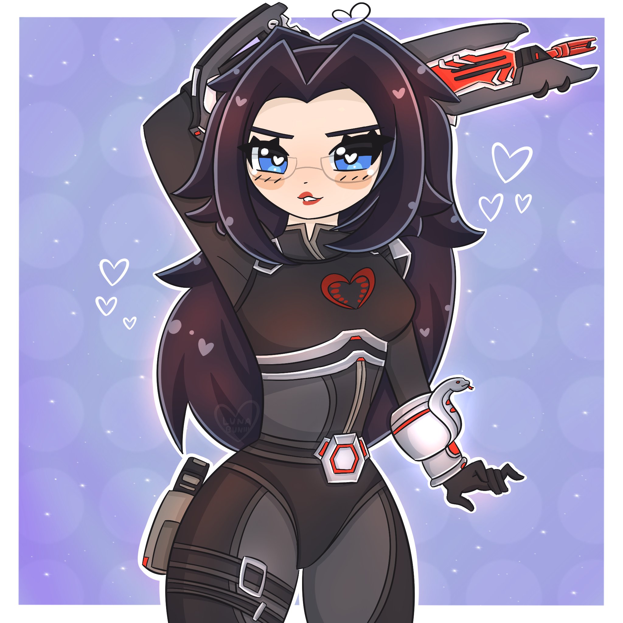 Widowmaker Overwatch Fanart By
