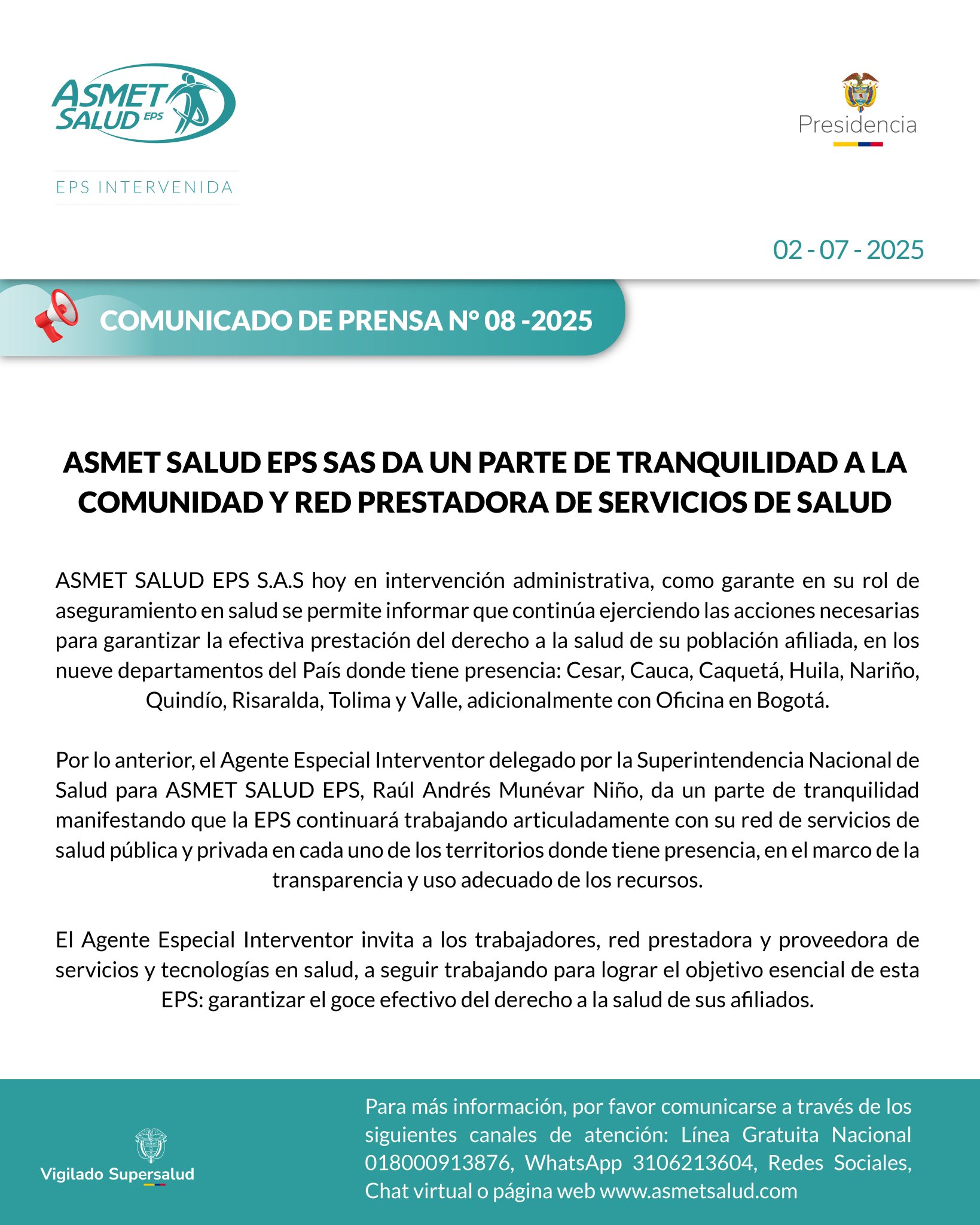 Asmet Salud Logo