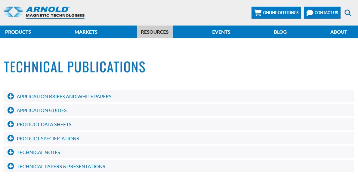 Arnold Magnetics Logo
