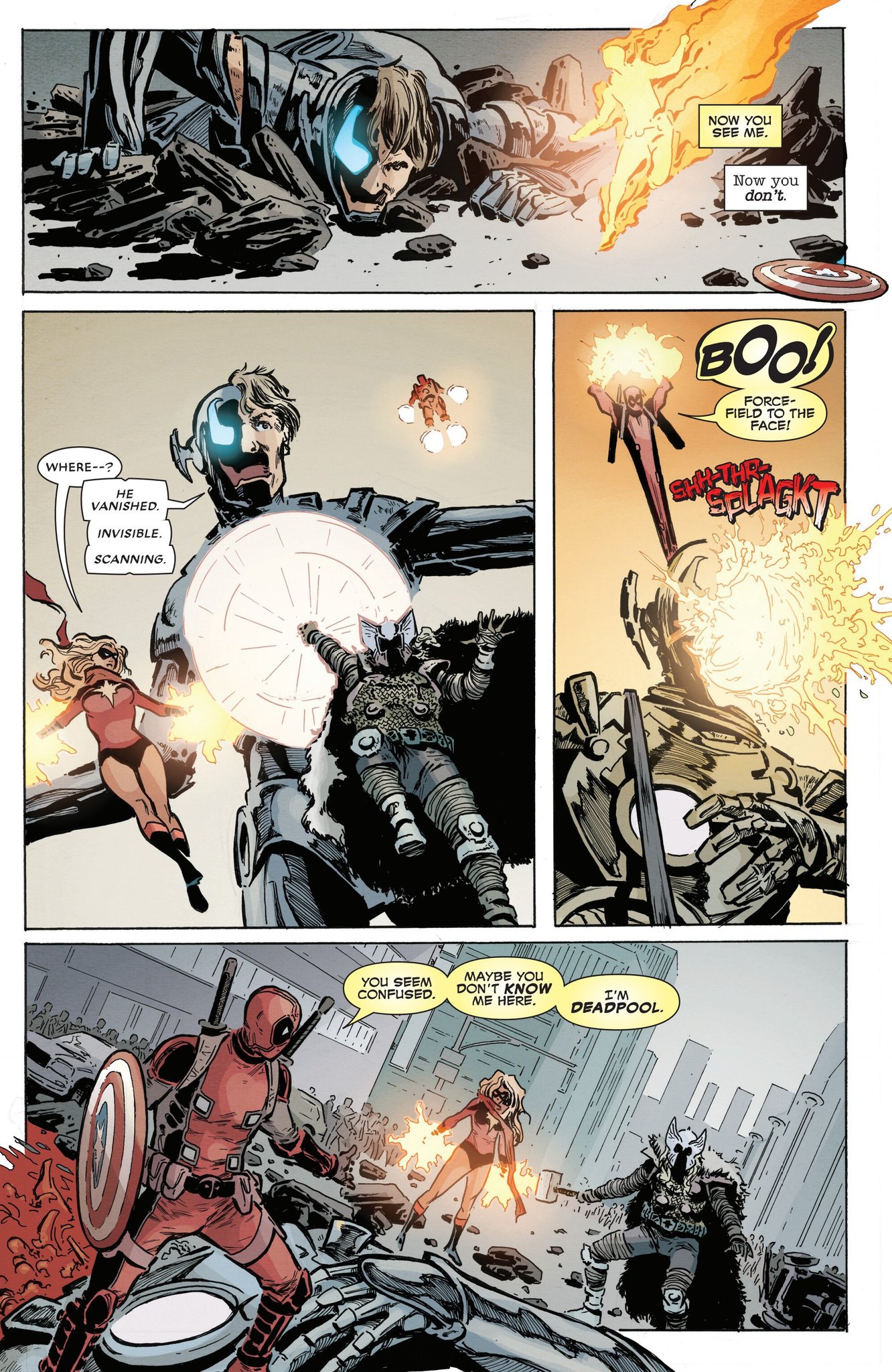 Deadpool Kills Iron Man