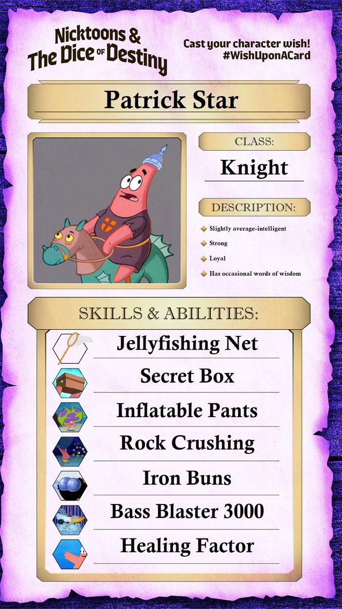 Patrick Star Destiny