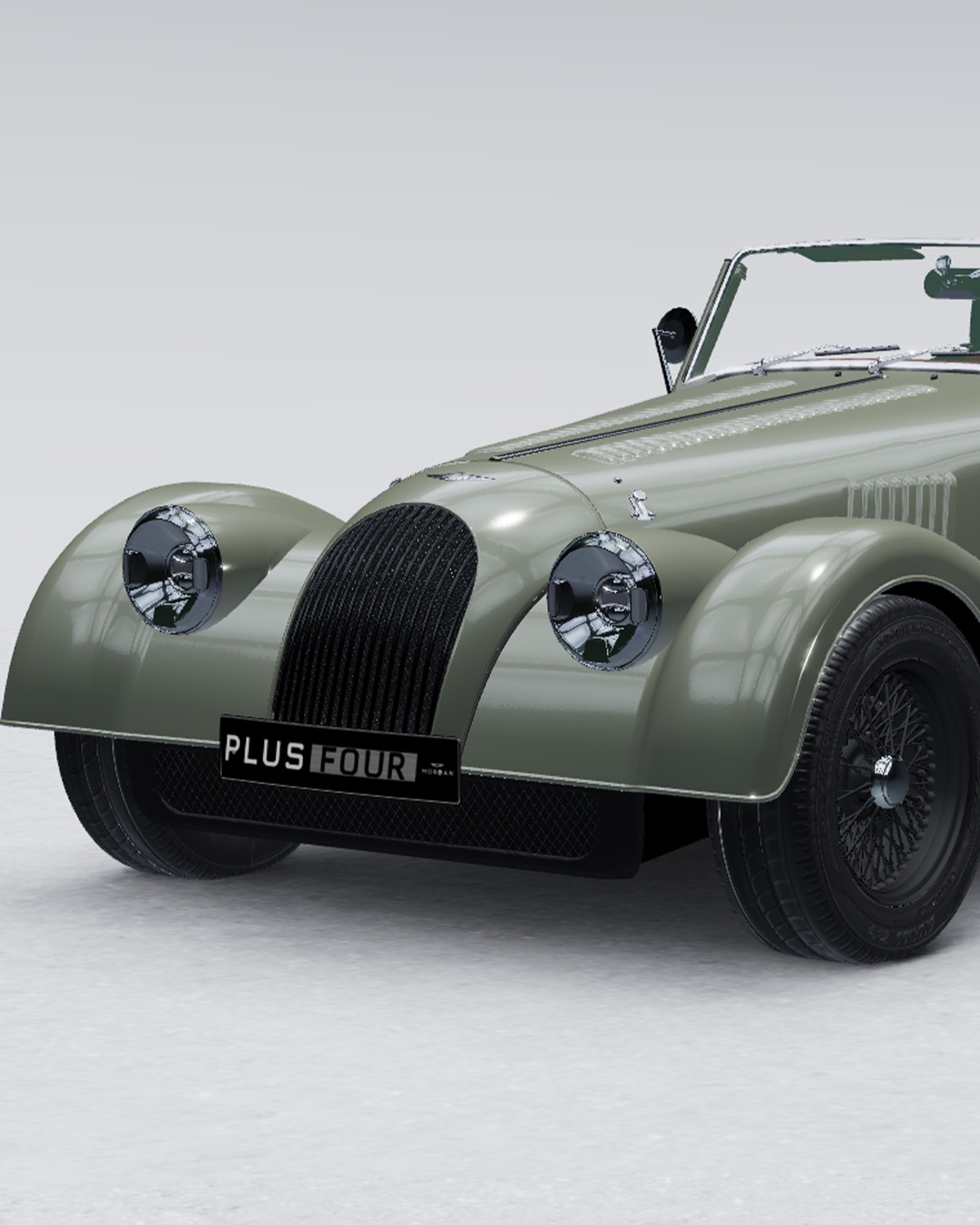 Logotipo De La Empresa Morgan Motor