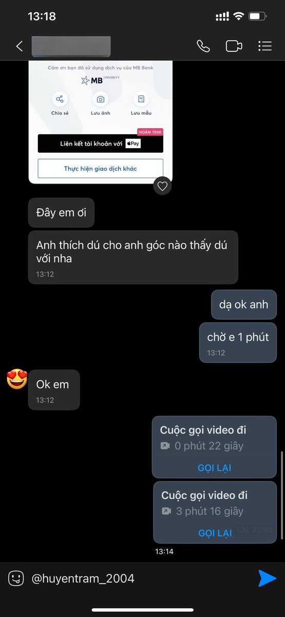 Bill uy tín call video show móc theo yêu cầu 😚 Tele/IG: @huyentram_2004