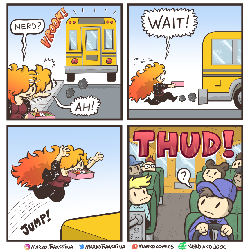 「New Nerd and Jock episode! It's slumber party time, but Nerd」Marko ...