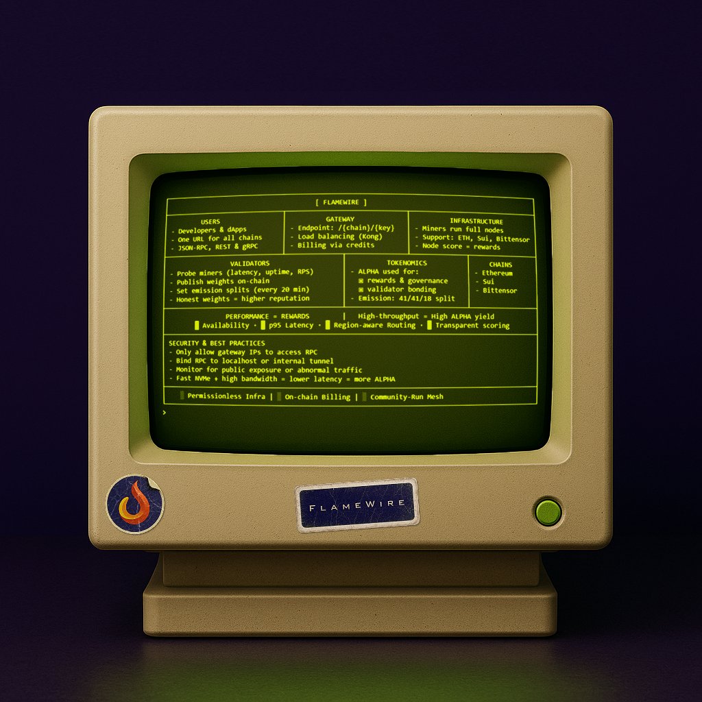 FlameWire - Subnet Alpha