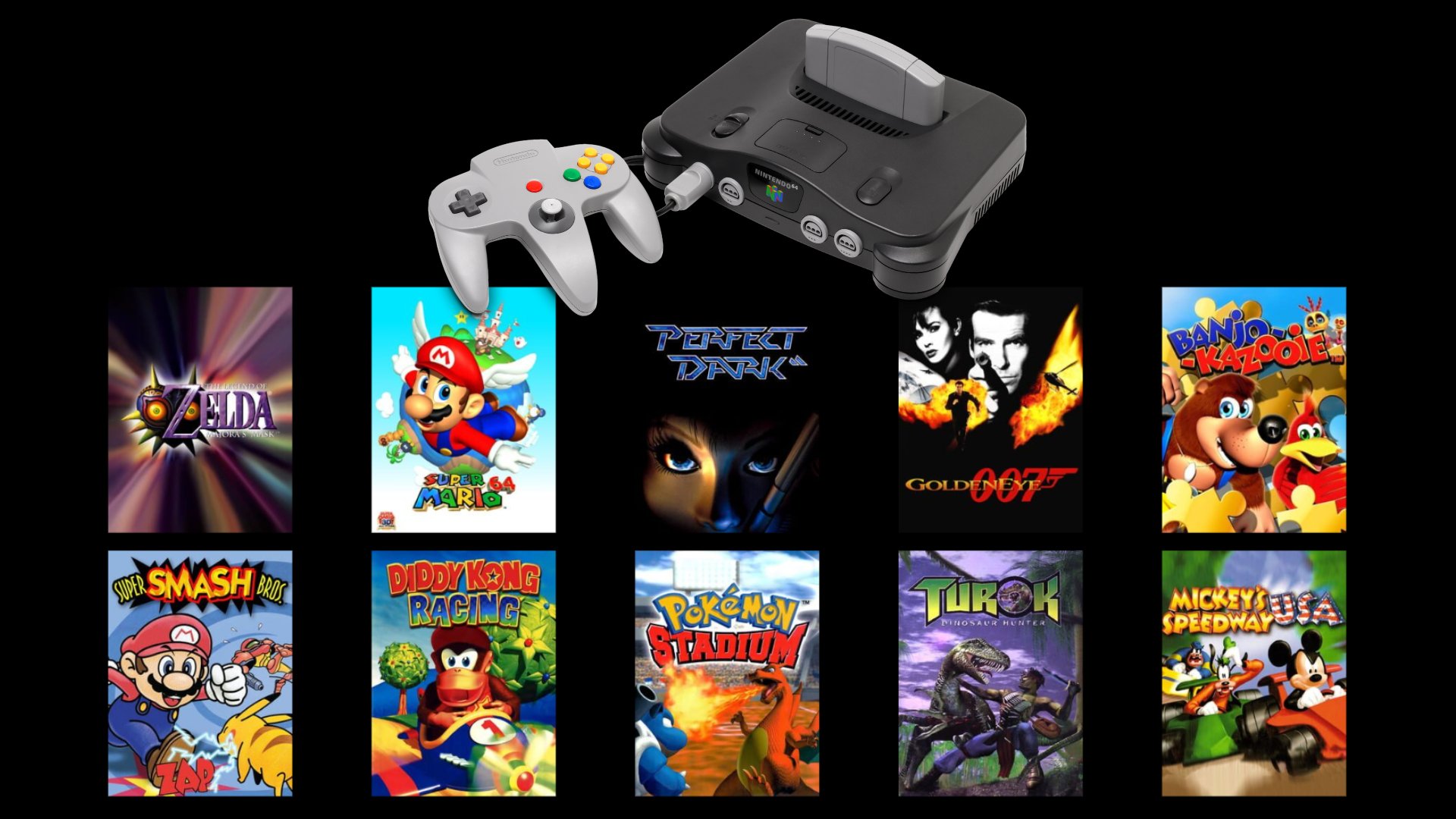 Nintendo 64 Wallpaper 1920x1080