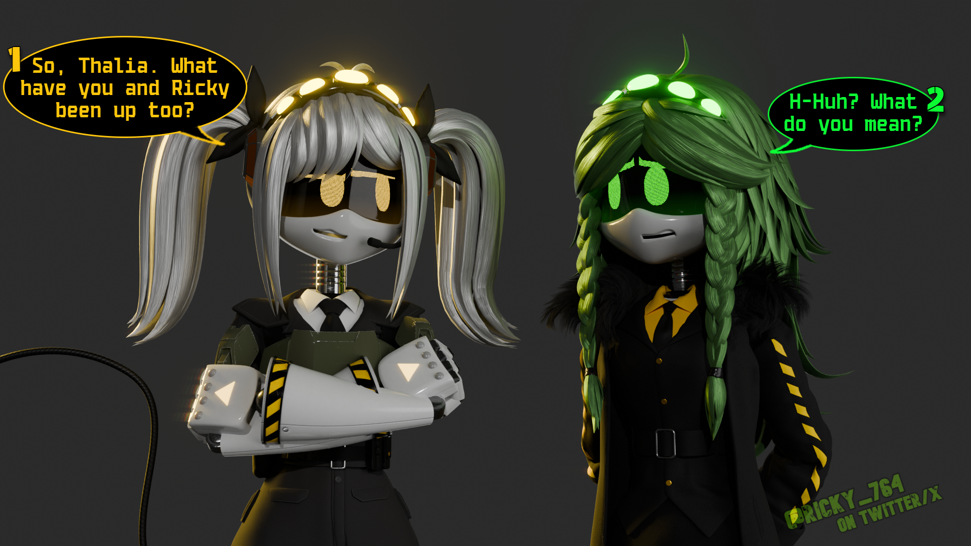 Mmd Fnaf Nightmare Version [MMD] FNAF X OC Thriller (Halloween