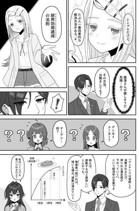 広ちゃんと千奈Pのちょっと頭良さそうなシーンと、何故かカットインしてくる.. | 十乙加@C106(土)南n-04a さんのマンガ | ツイコミ(仮)