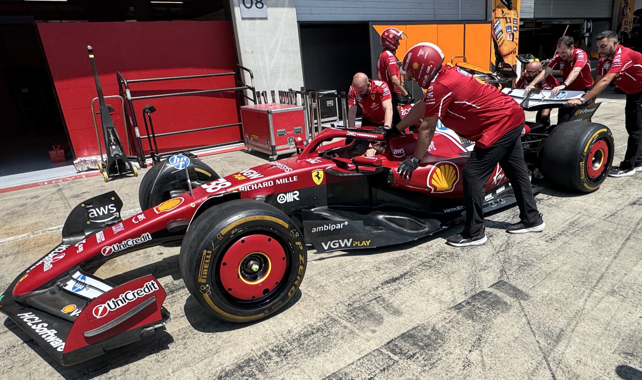 First images from Red Bull Ring: aggressive Ferrari trusts new floor ...