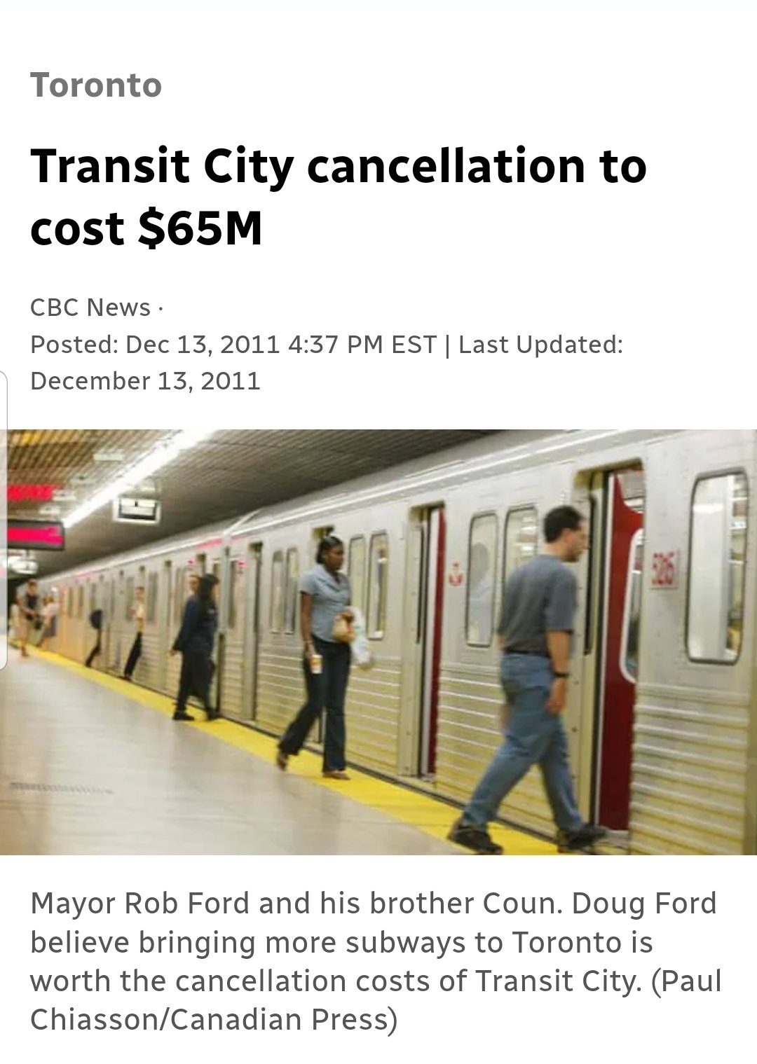 Rob Ford Quotes