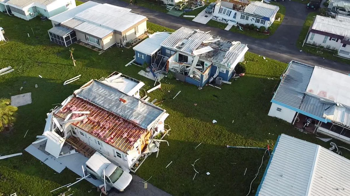 NWS Confirms EF-1 Tornado in Largo, Florida; Dozens of Homes Damaged ...