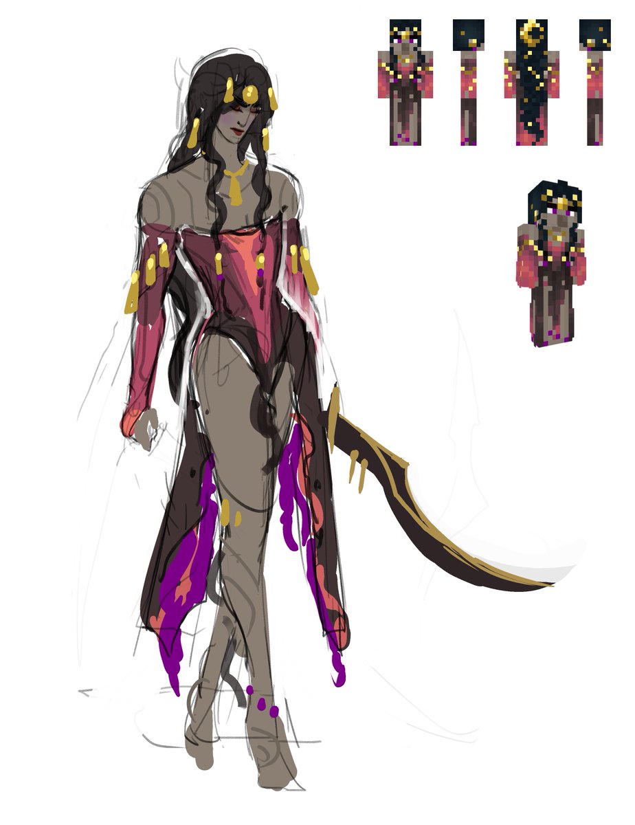 「minecraft oc time.,., this is related to」|Viv Meybuyanのイラスト