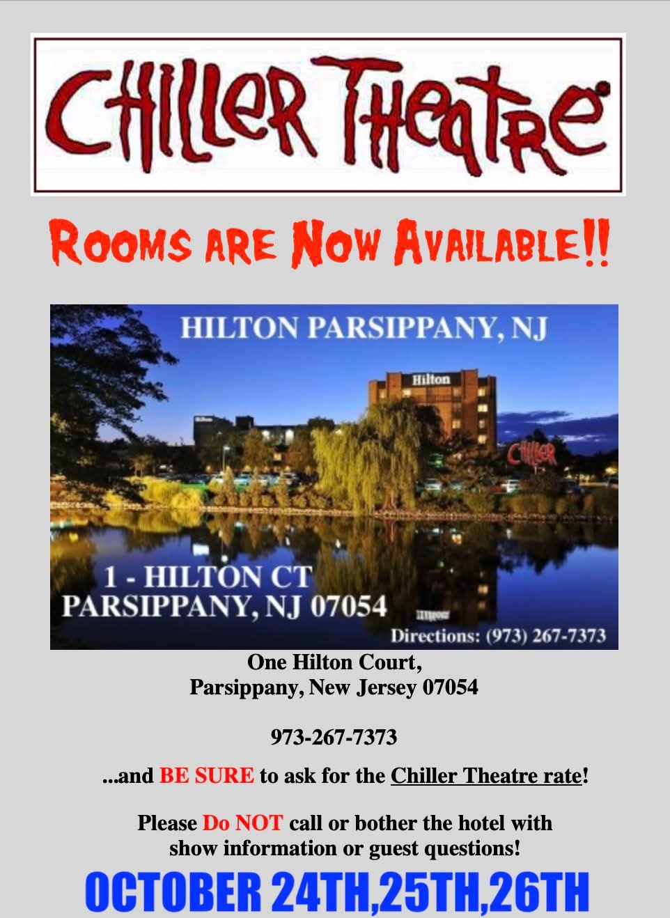 Chiller Theatre Logo Visit TwoMorrows This Weekend At Chiller Theatre