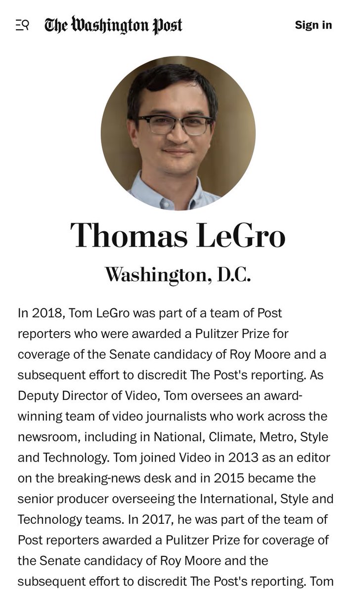 Washington Post Video Executive LeGro Charged With Child Pornography ...