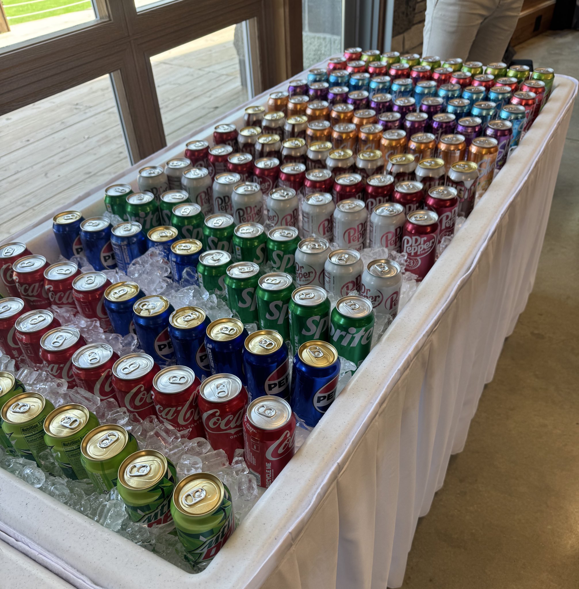 Soda Cans At Wedding