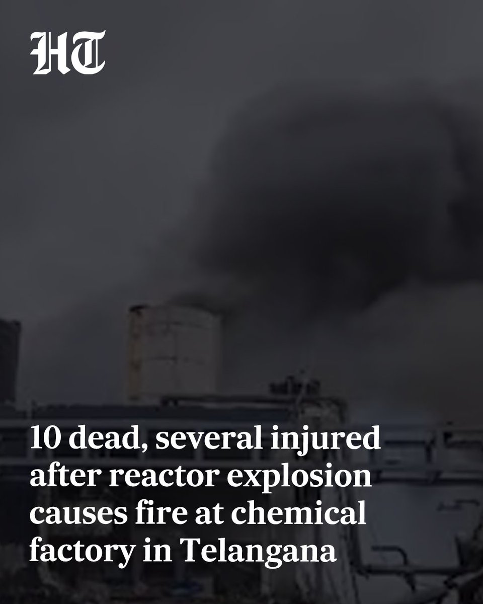 Sigachi Chemical Blast in Telangana Kills at Least 10 Workers ...